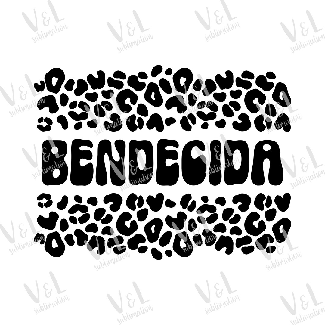 Bendecida SVG, Bendecida Svg File, Bendecida Cut File, Bendecida Svg ...