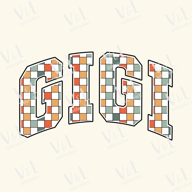 Retro Gigi Png Varsity Gigi Png Rocker Gigi Png Sublimation Gigi Png ...