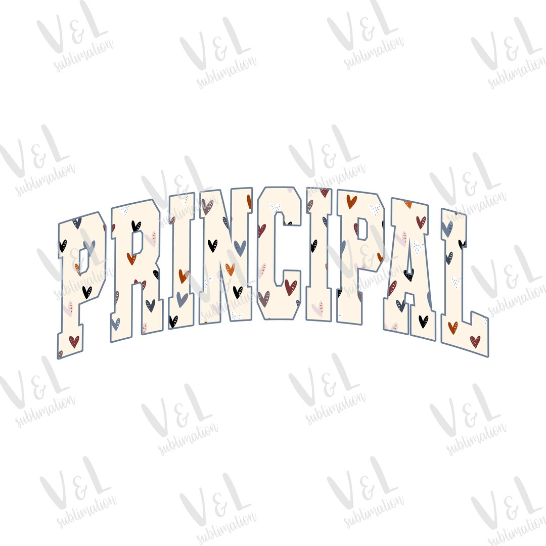 Principal Png Principal Sublimation Tshirt Designs Principal Digital ...