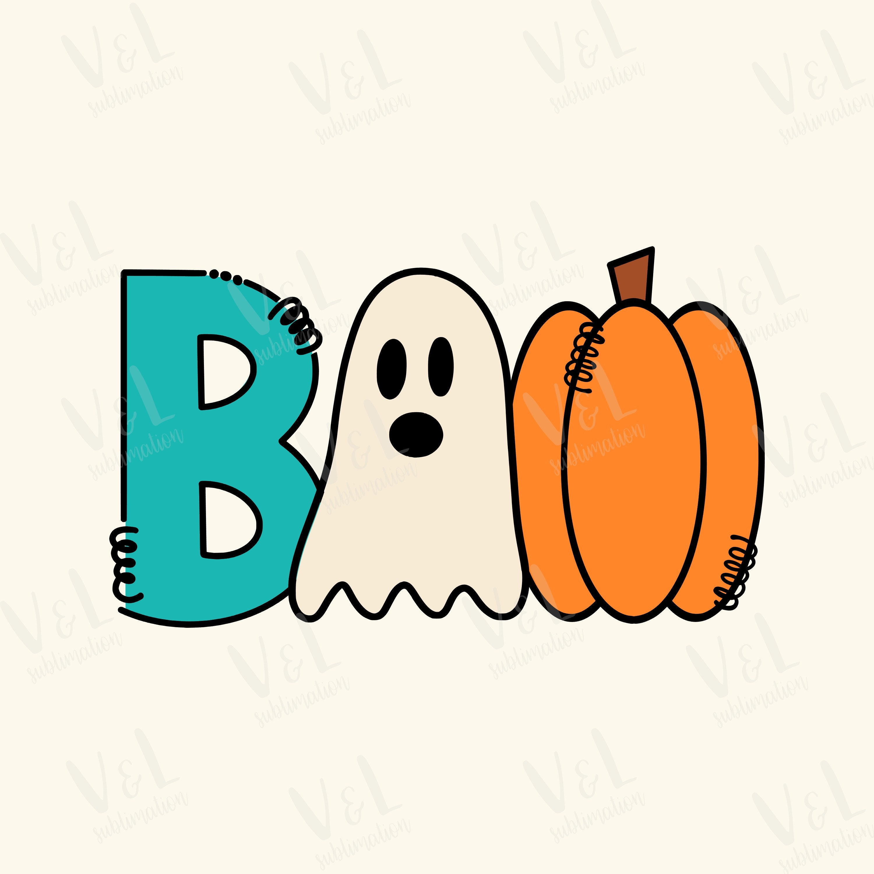 Boo Png Halloween Png Cute Halloween Pngs Boo Sublimation - Etsy