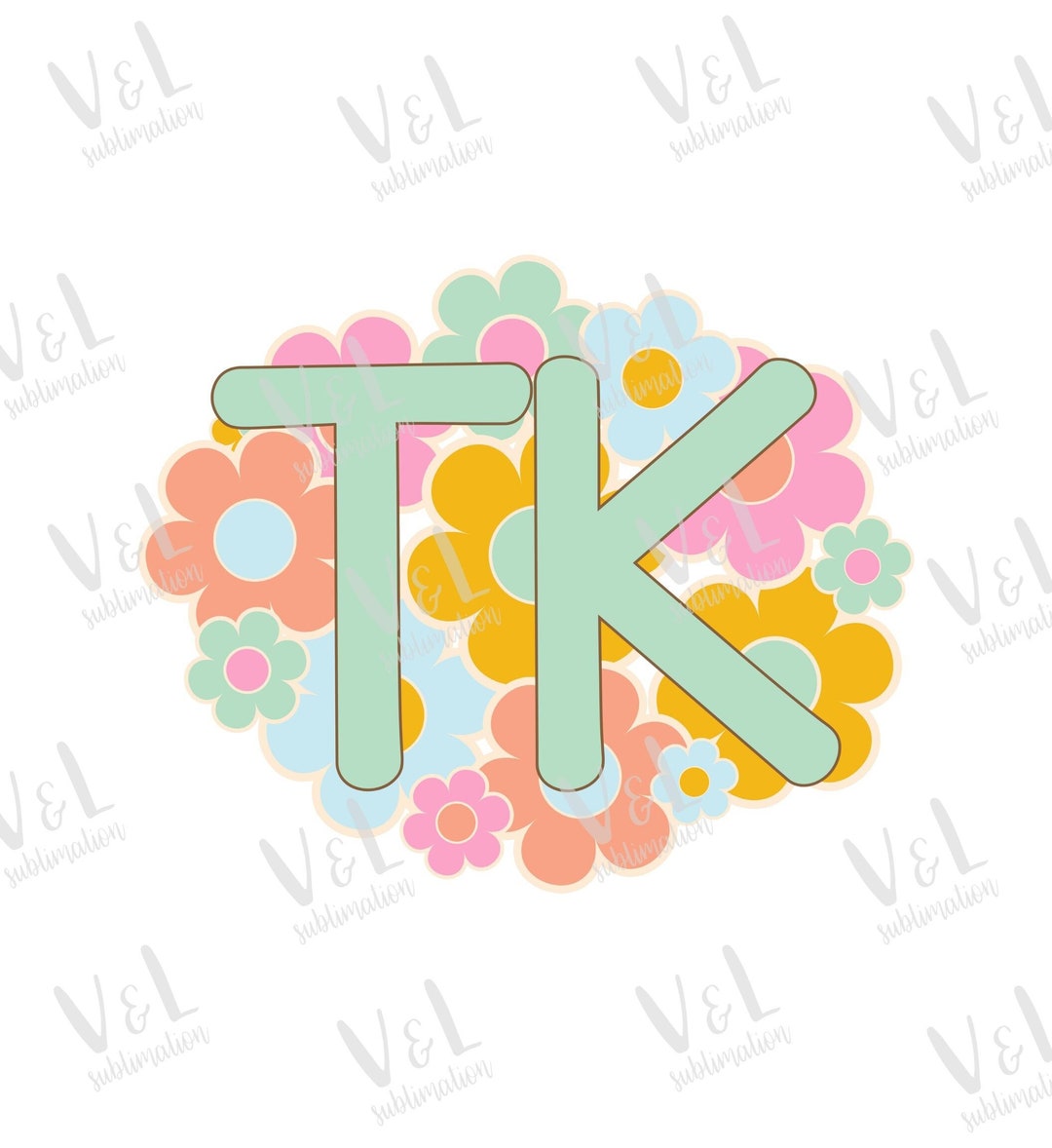 Tk Teacher Png Digital Download, T Shirt Designs for Tk Teacher, Floral ...