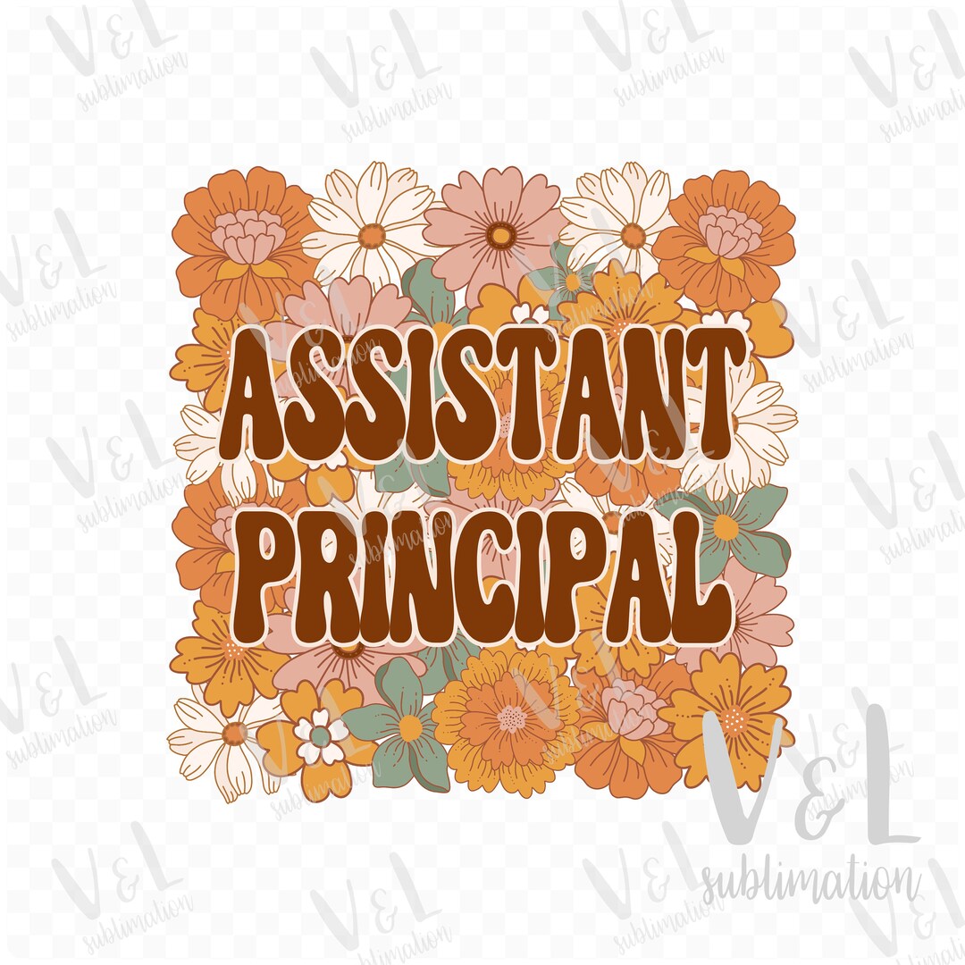 Assistant Principal Png, Floral Assistant Principal Png, Assistant ...