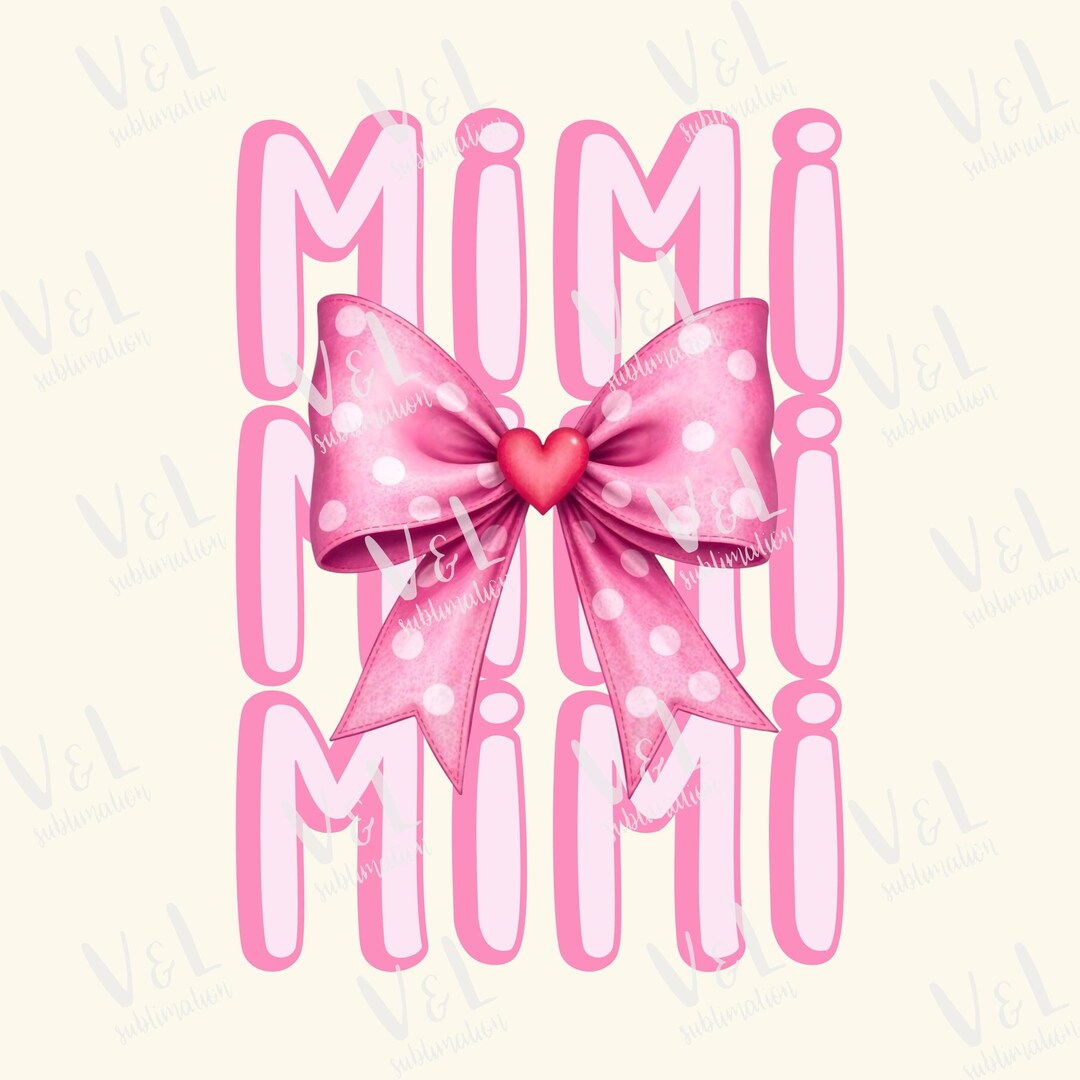 Mimi Png Coquette Bow Valentines Png Mimi Png Mimi Png Pink Mimi Bow ...