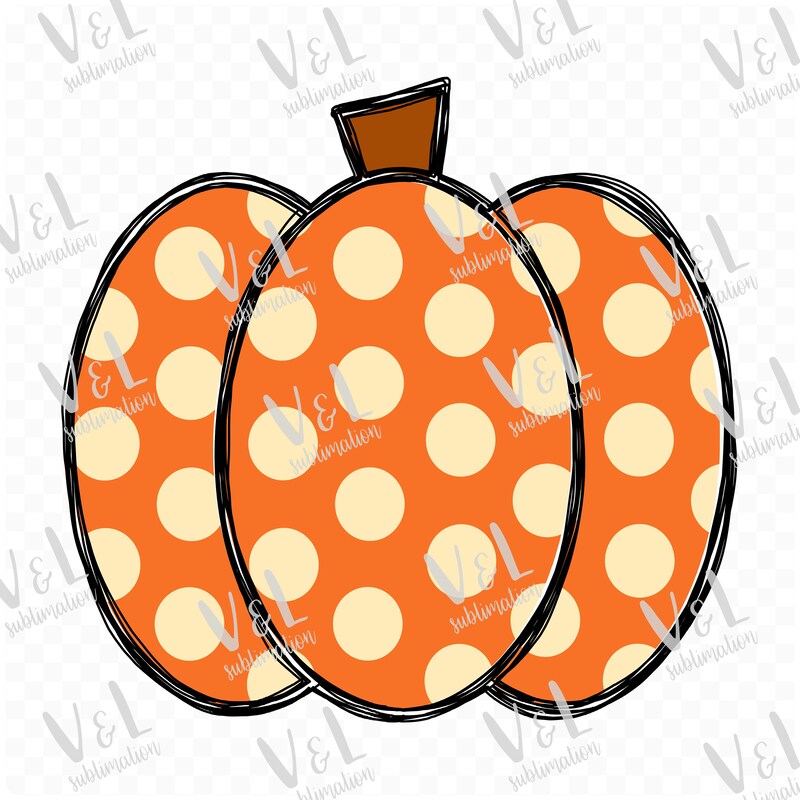 Polka Dot Pumpkins - Etsy