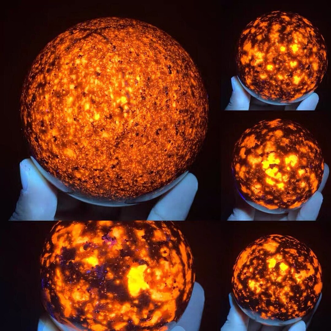 2.36natural Yooperlite Ballcrystal Spherequartz Crystal Ballcrystal ...