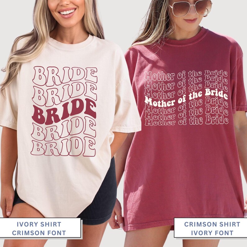 Custom Retro Bride Shirt Retro Bachelorette Party Boho Bride Groovy ...