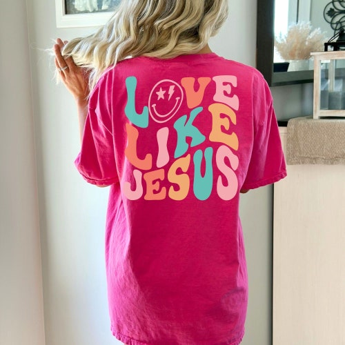 Preppy Love Like Jesus Shirt - Etsy