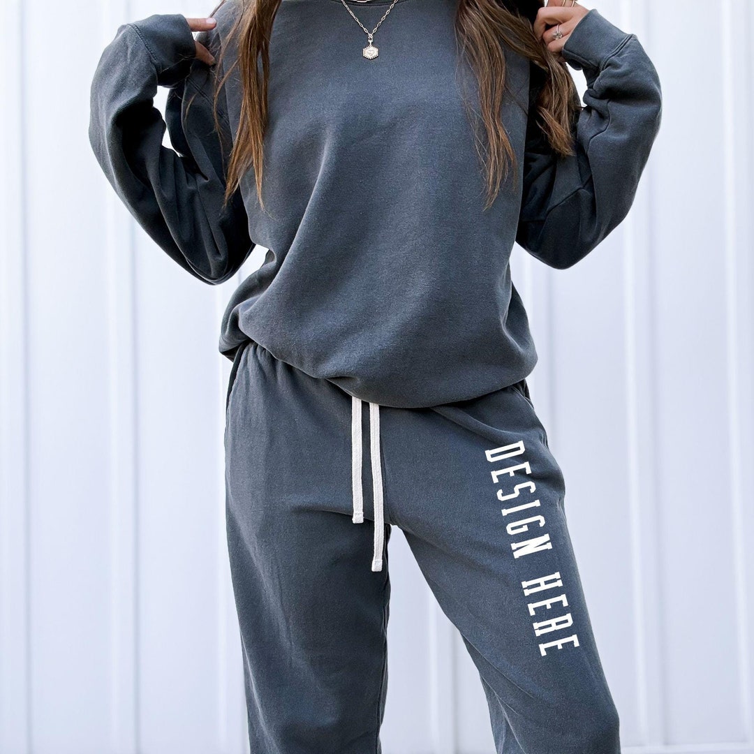 Custom Sweatpants for Men and Women Unisex Comfort Colors® Fleece ...