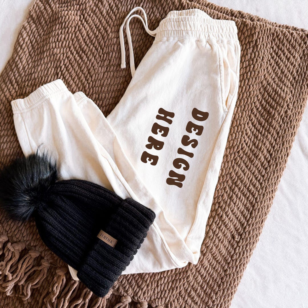 Custom Sweatpants for Women and Men Unisex Comfort Colors® Fleece ...