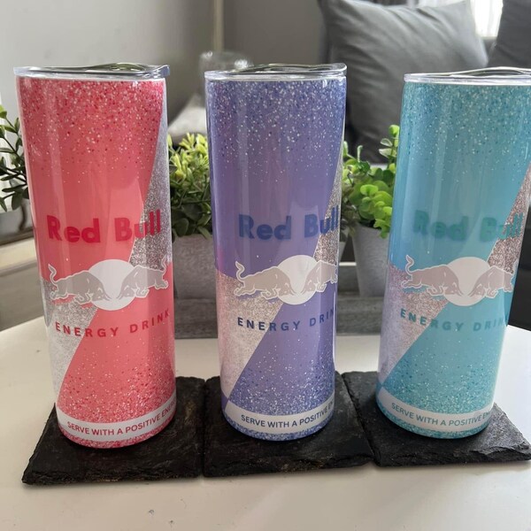 Personalized Red Bull Cup - Etsy UK