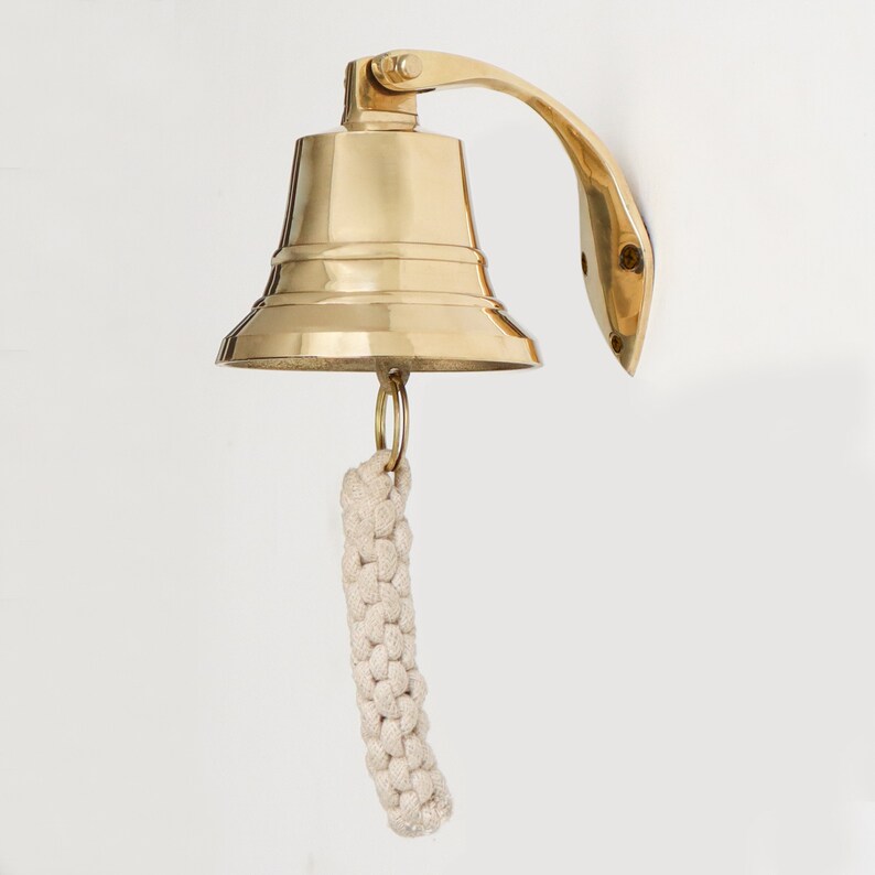 Personalized Bells in Antique Brass & Bronze Finish, Custom Engraved ...