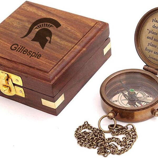 Wooden Compass - Etsy