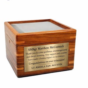 Engraved Brass Compass – Personalized With Wooden Box and Engraved ...