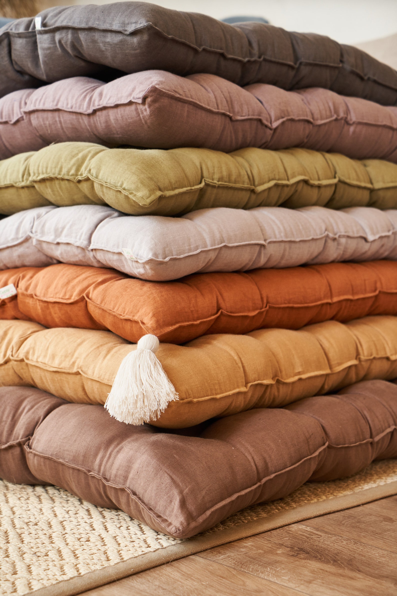 Custom Bench Cushion Japanese Futon Floor Seating Floor - Etsy