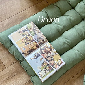 Custom Floor Pillow, Bench Cushion, Reading Nook Cushion, Floor Sofa ...