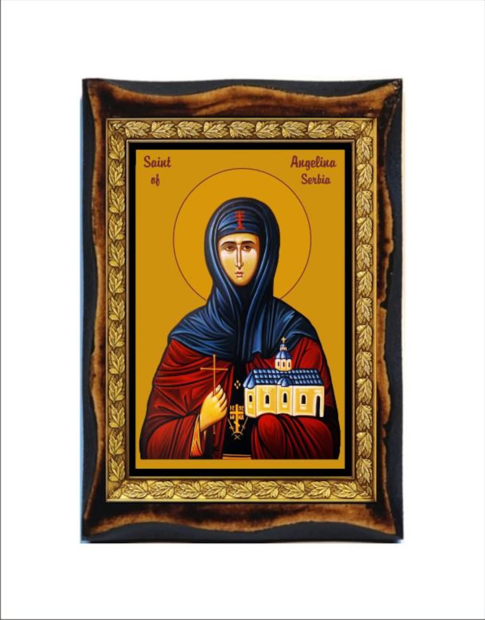 Saint Angelina of Serbia-sainte Angéline-heilige Angelina-santa ...