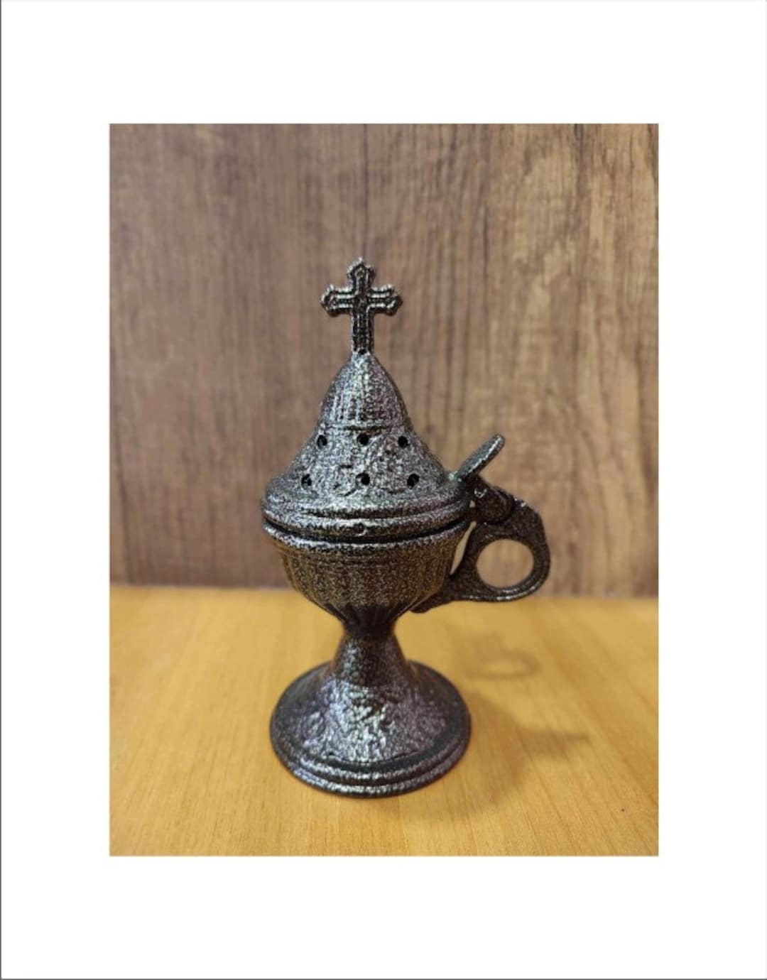 Outdoor Black Metal Censer - Thurible Censer Altar - Grave Incense ...