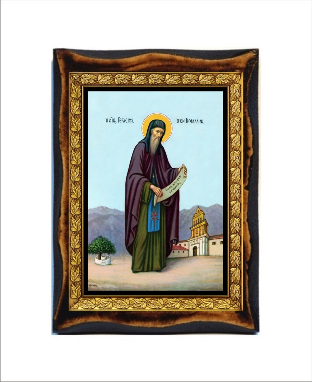 Gerasimus of Kefalonia Saint Gerasimos Venerable Saint Gerasimos of ...