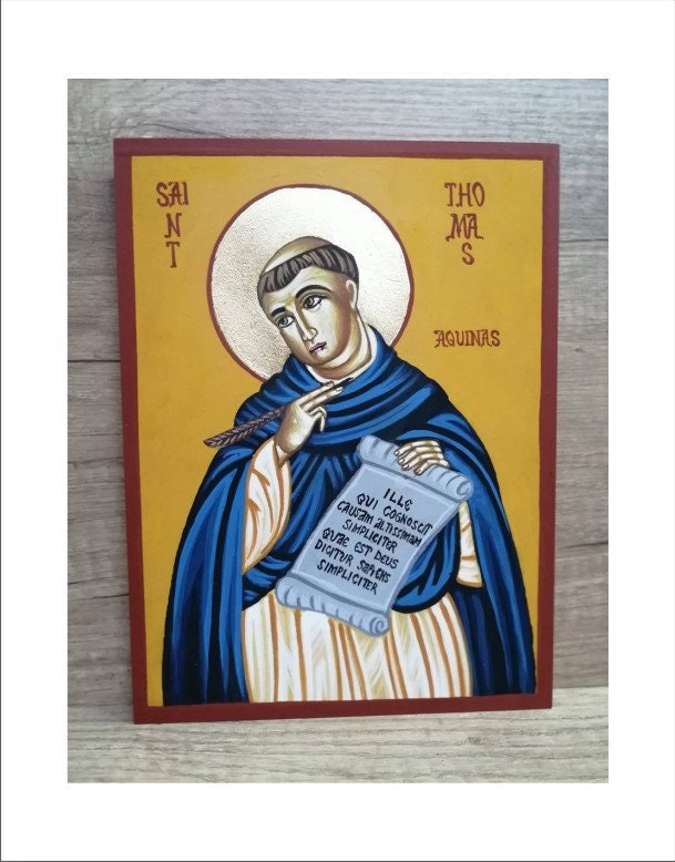 Thomas Aquinas Icon