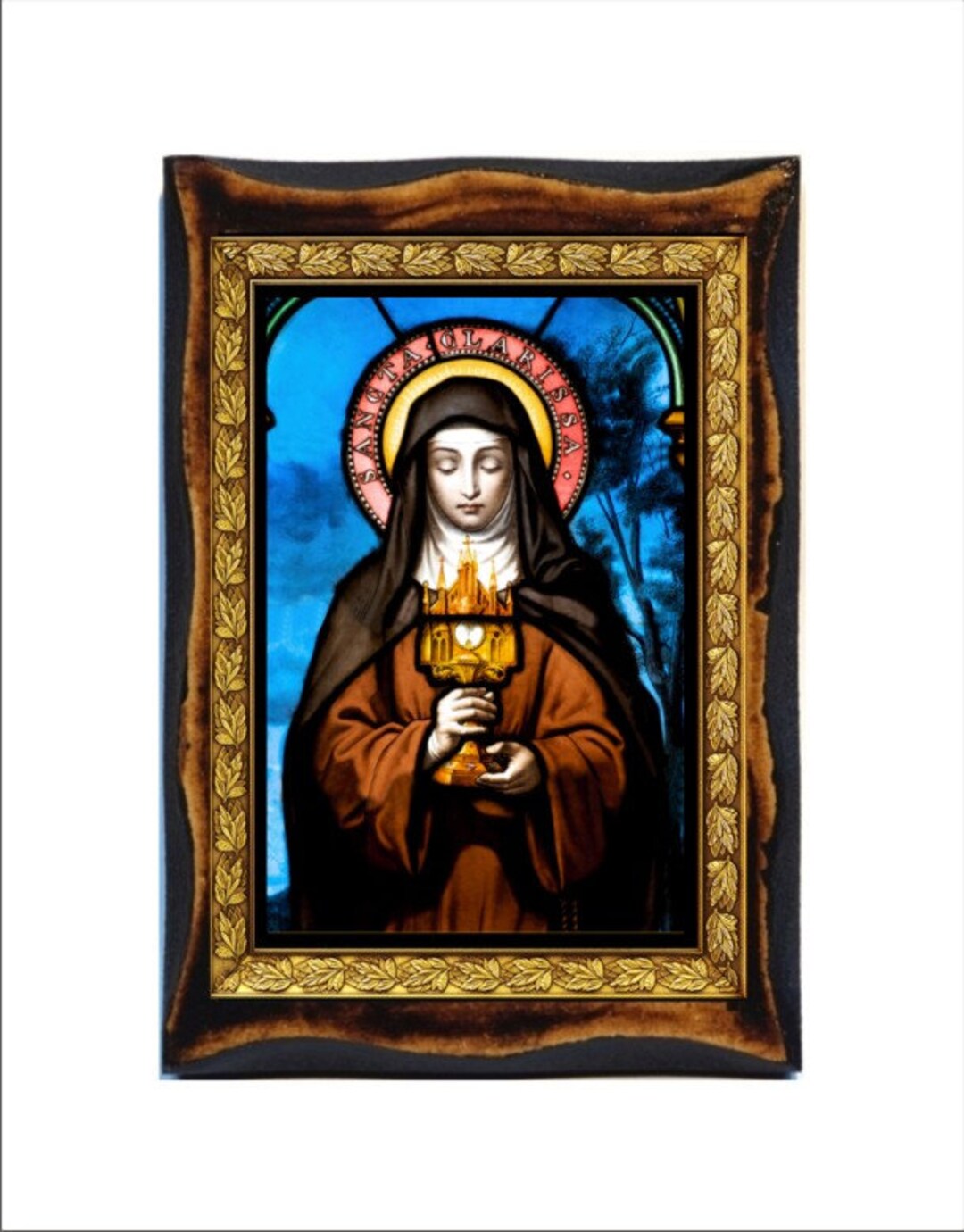 Clare of Assisi - Saint Clare of Assisi - Claire D'assise - Santa Clara ...