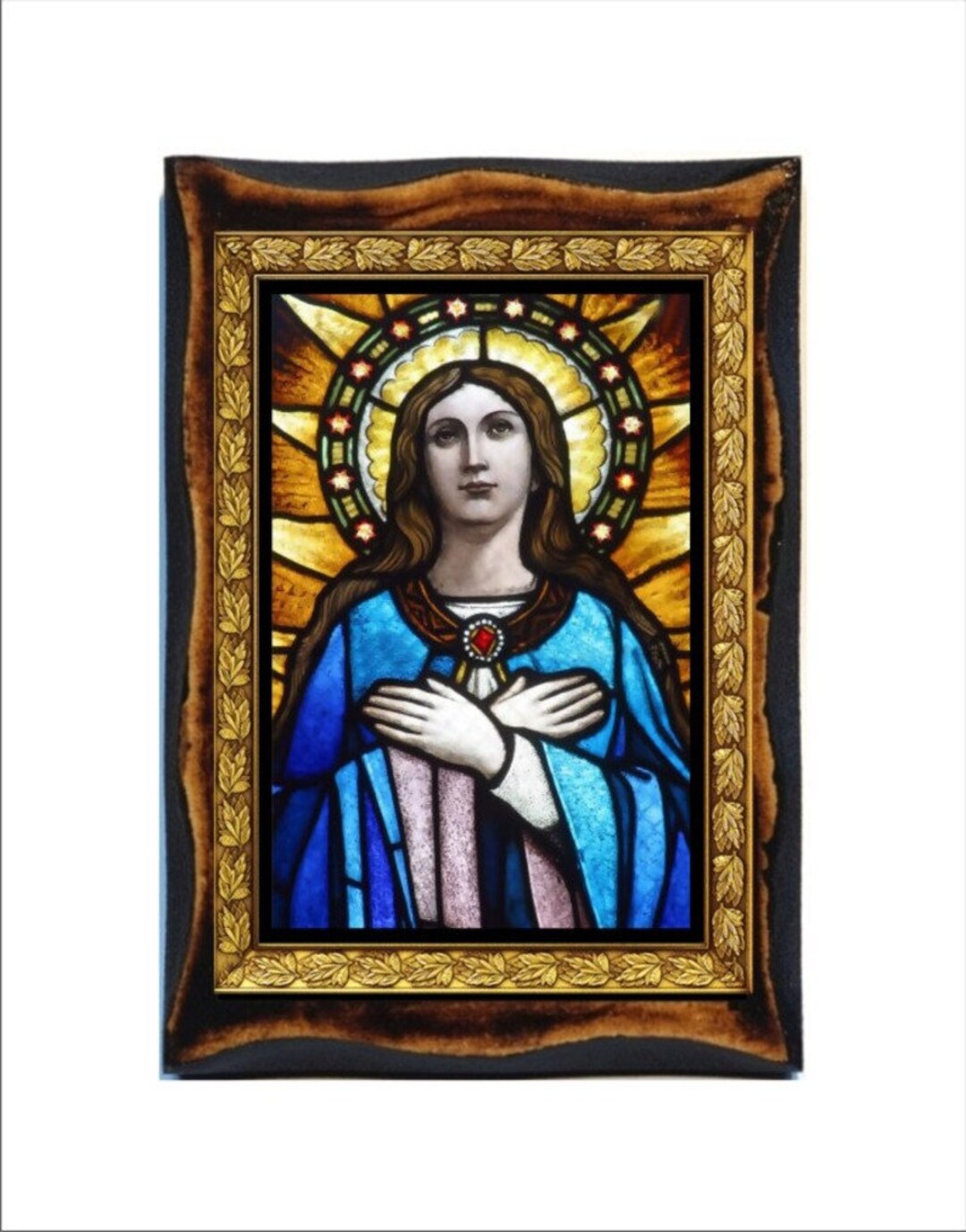 Virgen María Orando - Virgen María con las Manos Orando - La Madonna ...