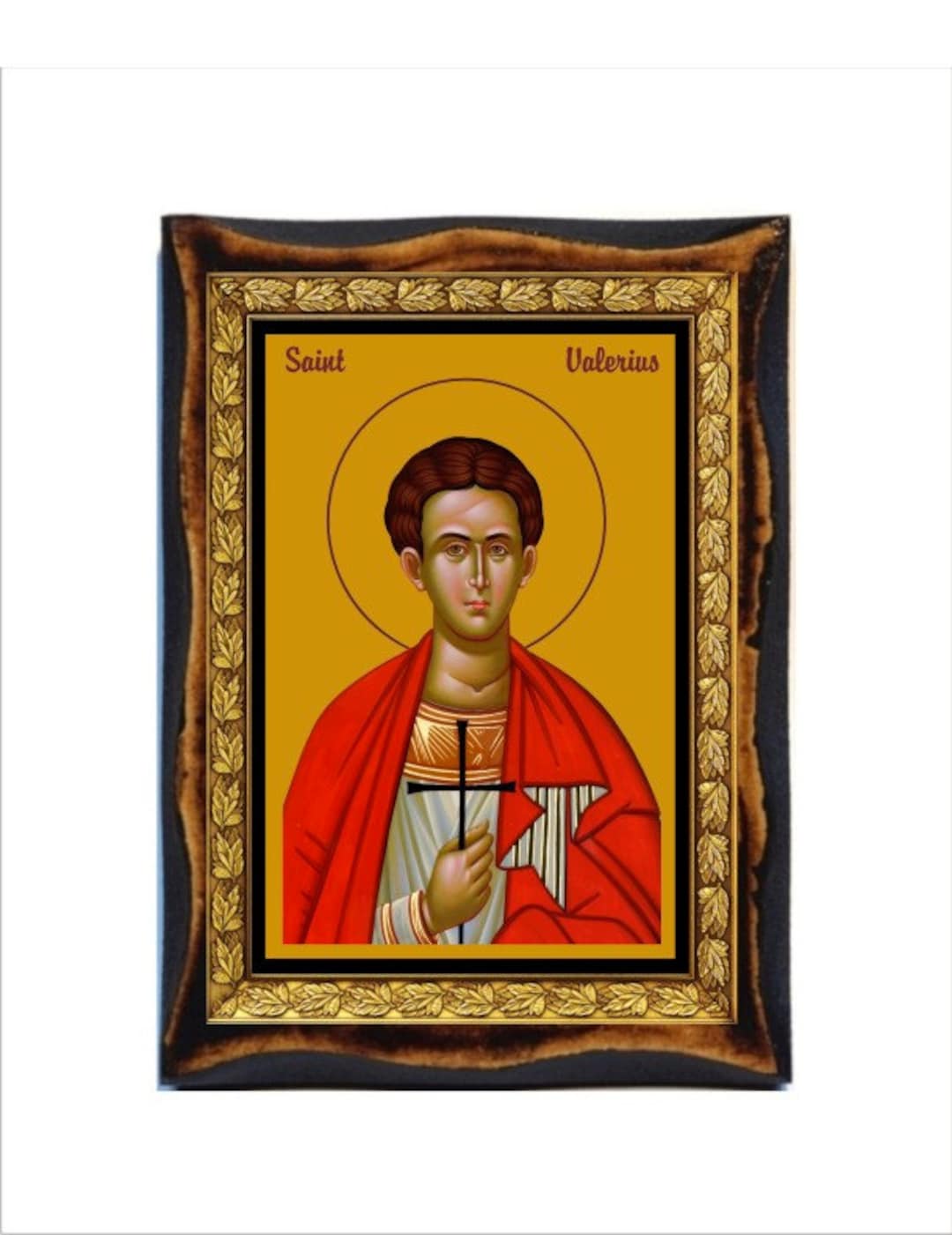 Die Heiligen Valerius von Trier Santo Valerio di Treviri - Etsy.de