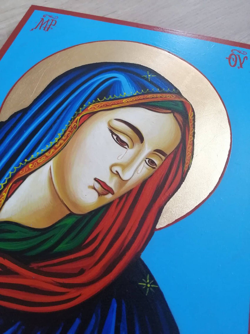 The Madonna Weeping Holy Virgin Weeping Our Lady Weeping La Madonna ...