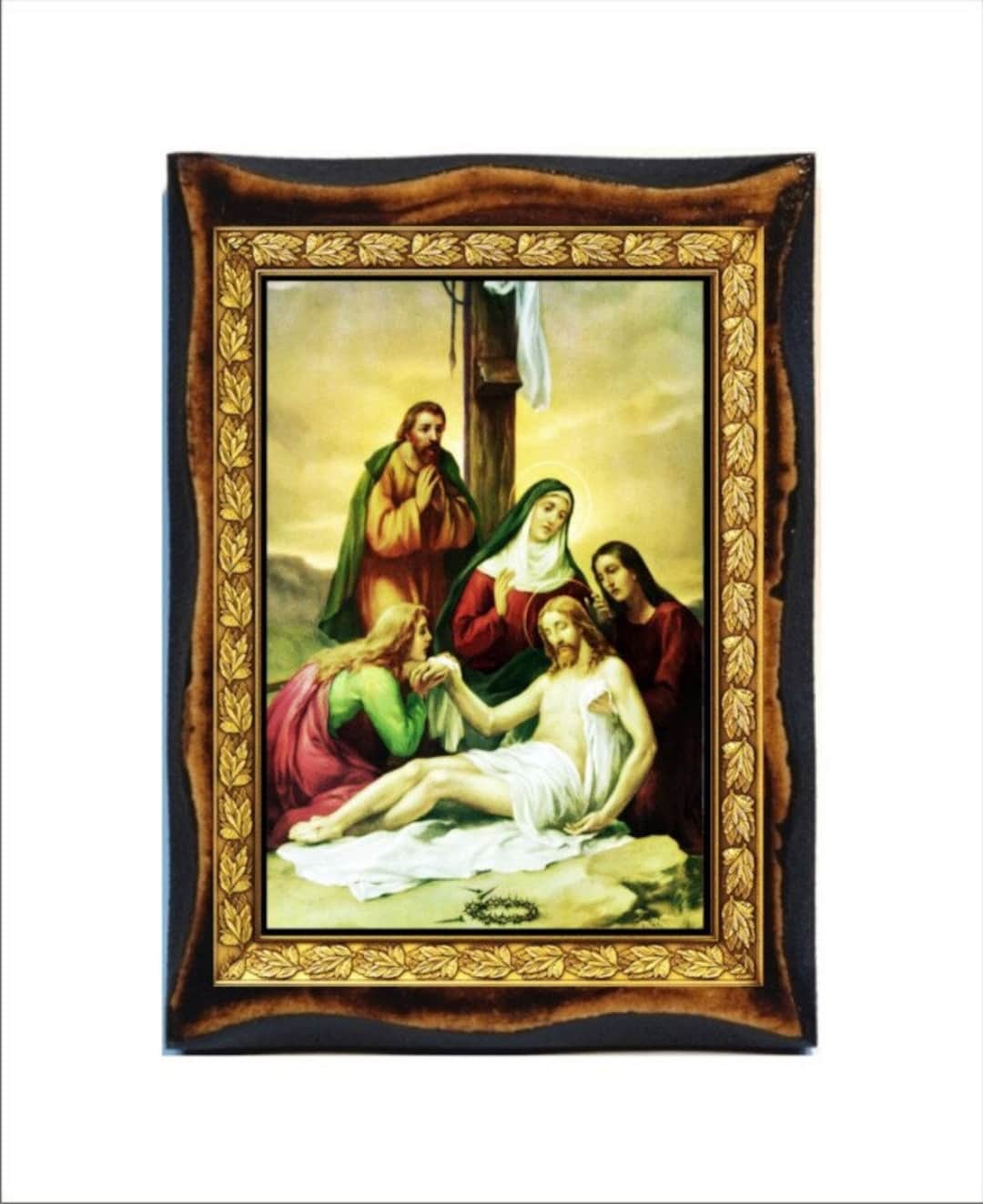 Descent From the Cross - Deposition of Christ - Kreuzabnahme Handmade ...