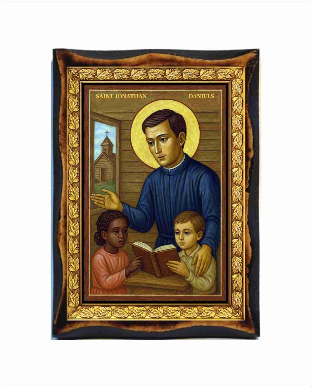 Saint Jonathan Myrick Daniels Icon - Episcopal Martyr - Etsy