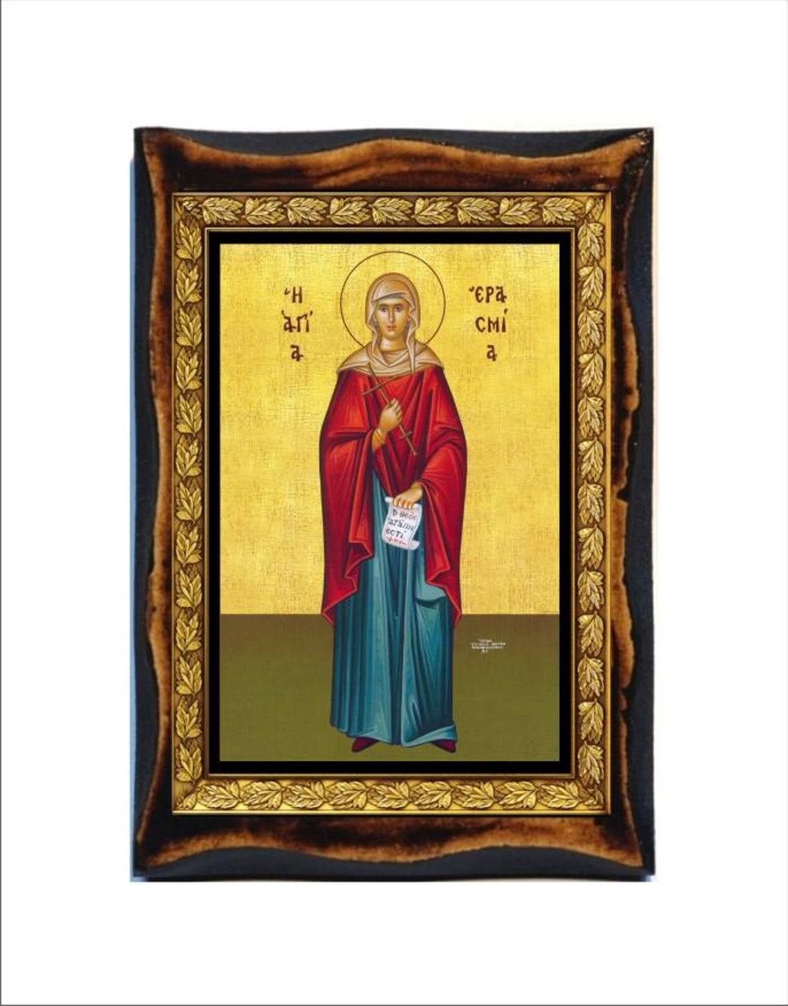 Saint Erasmia the Martyr-sainte Érasmie-santa Erasmia-sint Erasmia ...