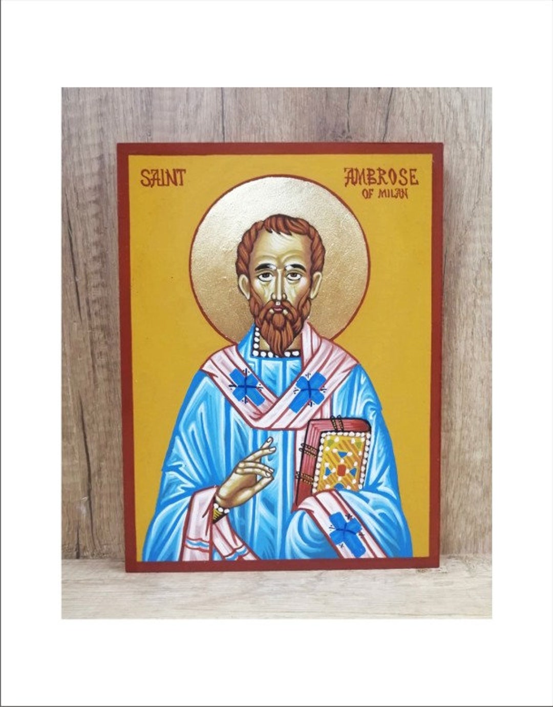 Saint Ambrose - Aurelius Ambrosius - Santa Ambrogio - Ambrosius Von ...