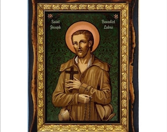 St. Benedict Joseph Labre - Etsy