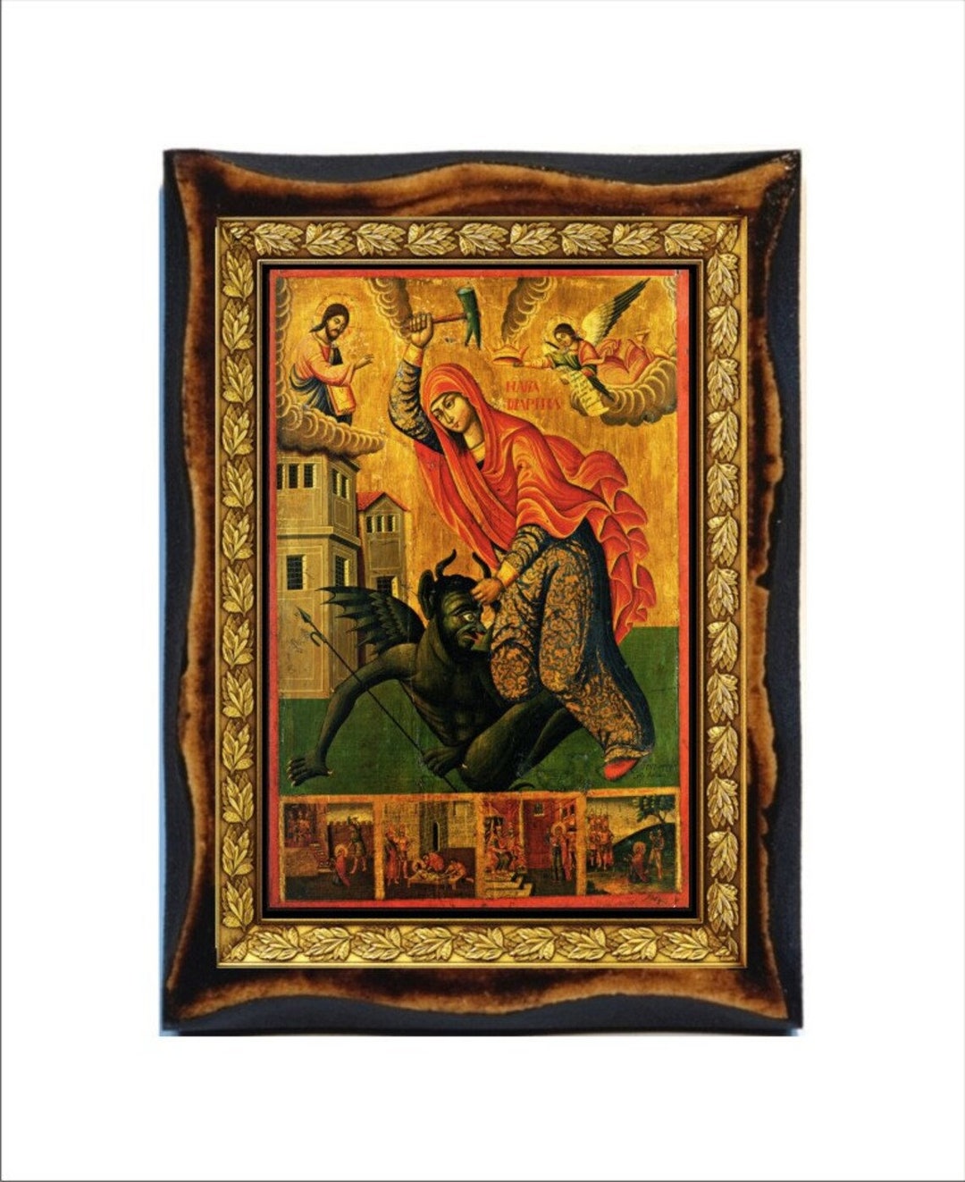 Saint Marina the Great Martyr and Vanquisher of Demons - Saint Marina ...