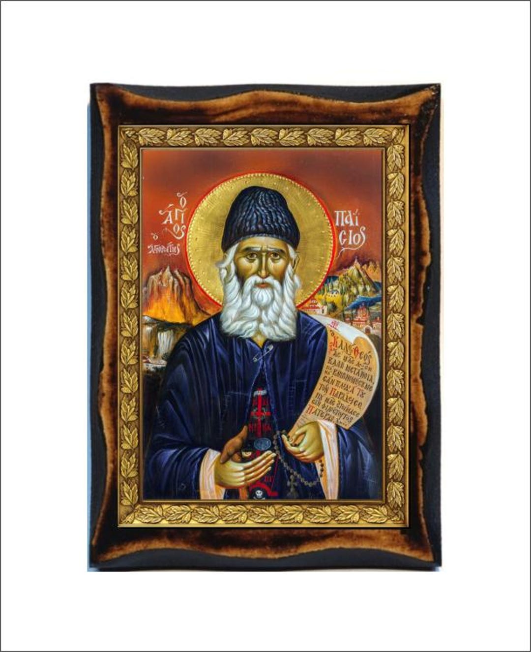 Paisios of Mount Athos-saint Paisios-san Paisios-saint Païssios-paisie ...