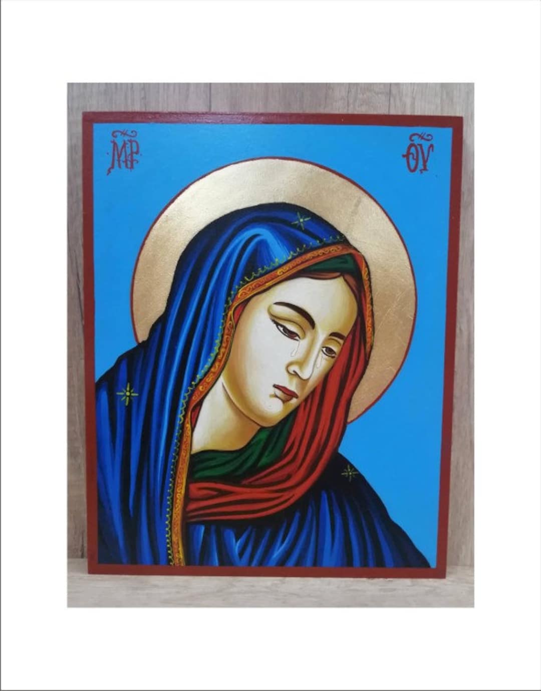 The Madonna Weeping - Holy Virgin Weeping - Our Lady Weeping - La ...
