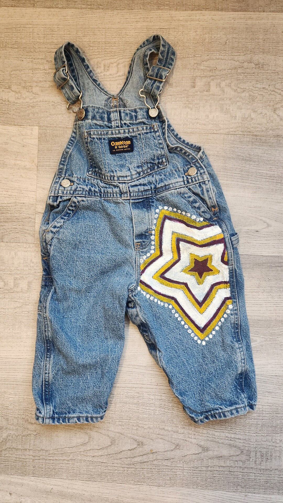 Repurposed Vintage Oshkosh B'gosh Overalls - Etsy