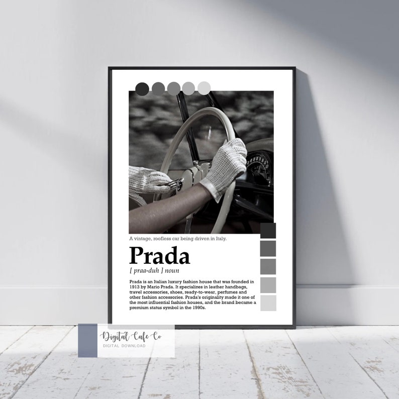 Luxury High End Fashion Poster Digital Wall Print Classy Minimalistic ...