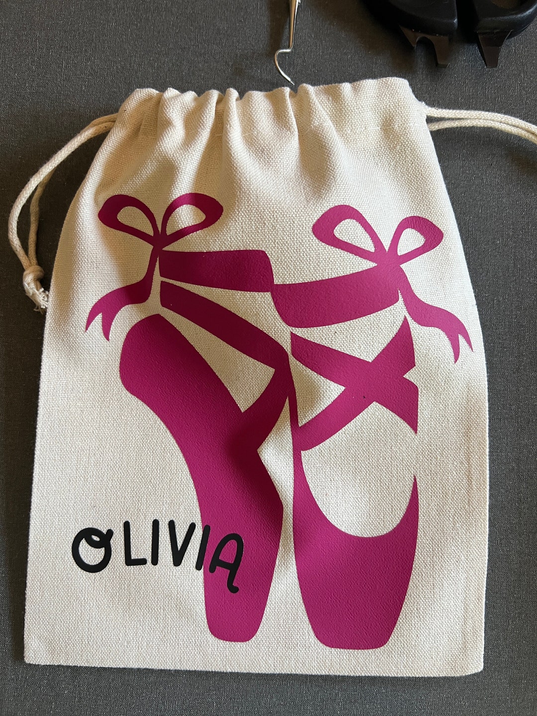 Ballet Jazz Tap Shoe Bags Personalised Made to Order - Etsy Australia