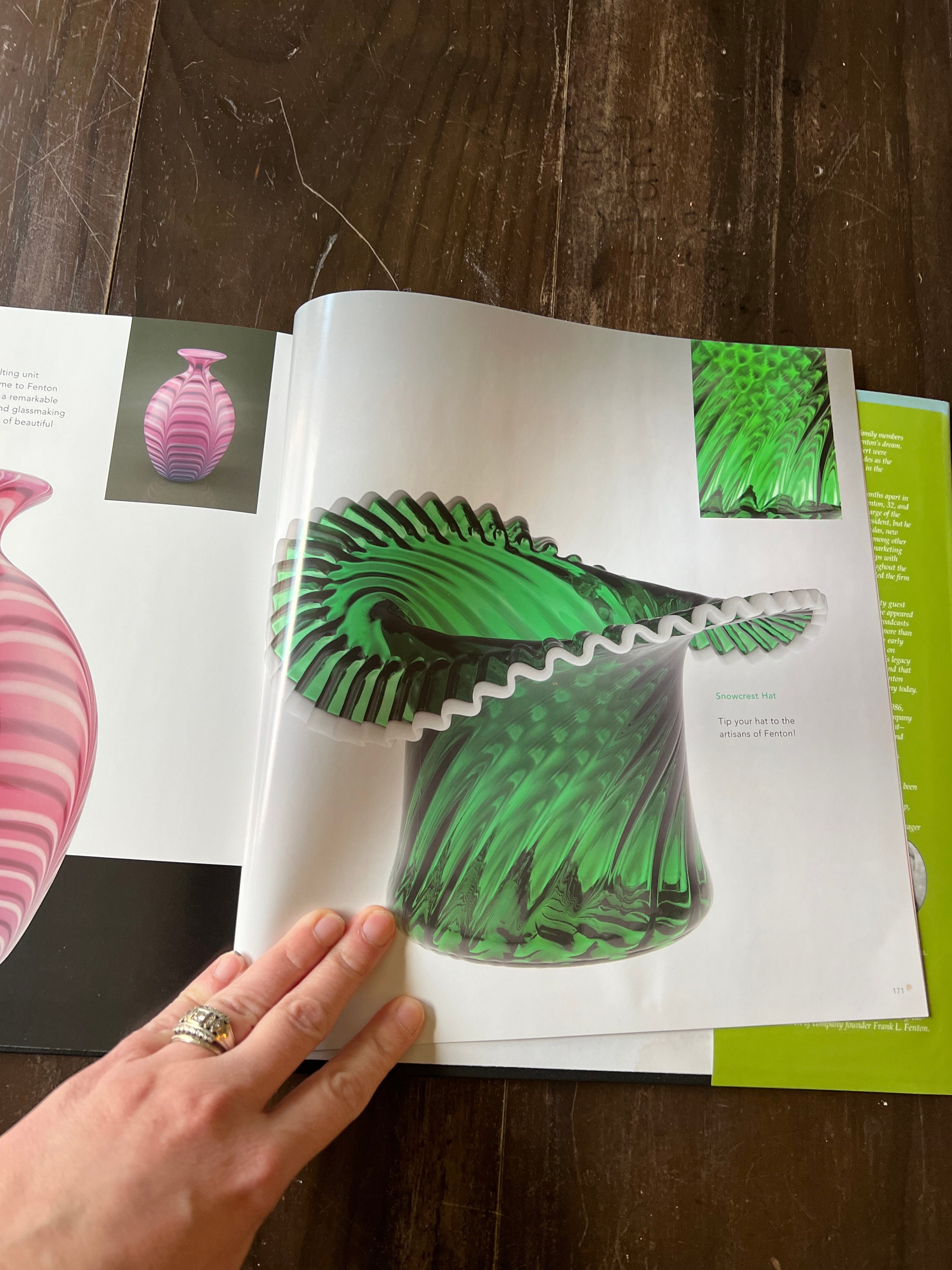 Fenton Glass Book Signed by the Fenton Family 100 Year - Etsy