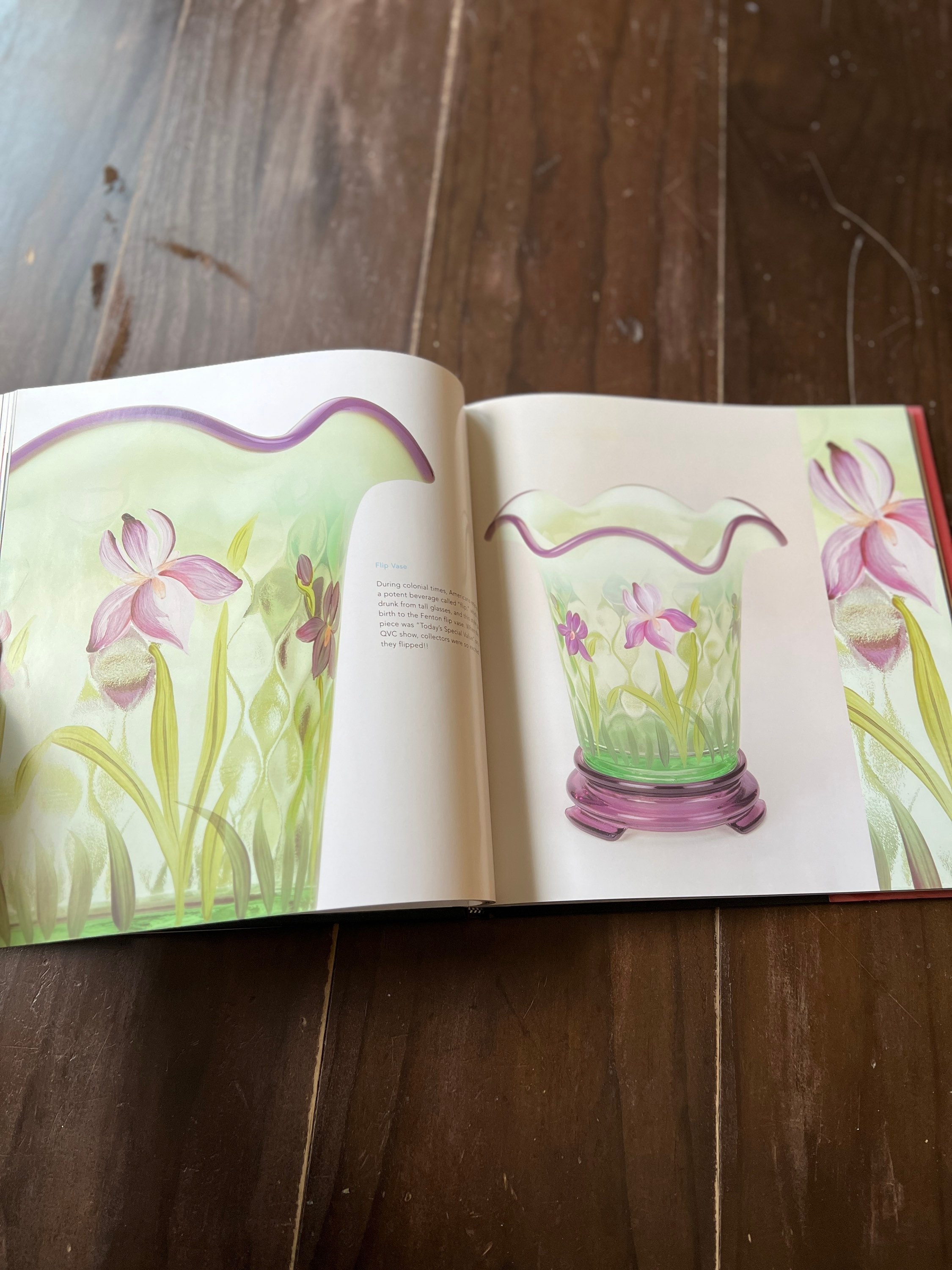 Fenton Glass Book Signed by George W Fenton 100 Year - Etsy