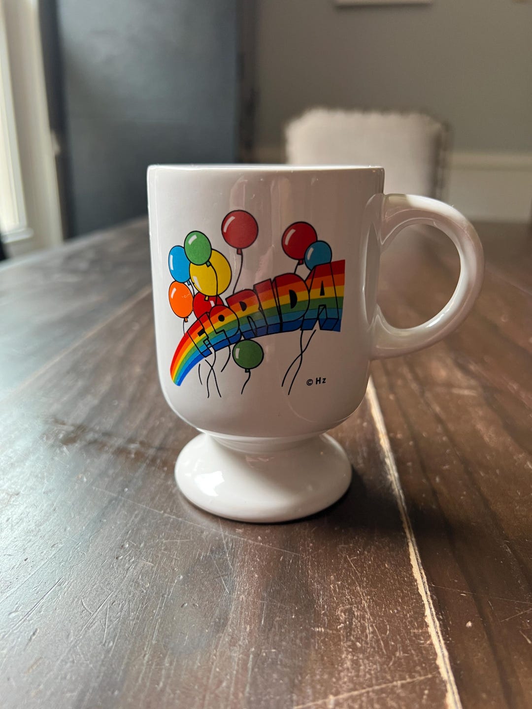 Florida Rainbow Mug Vintage 1980s Rainbow - Etsy