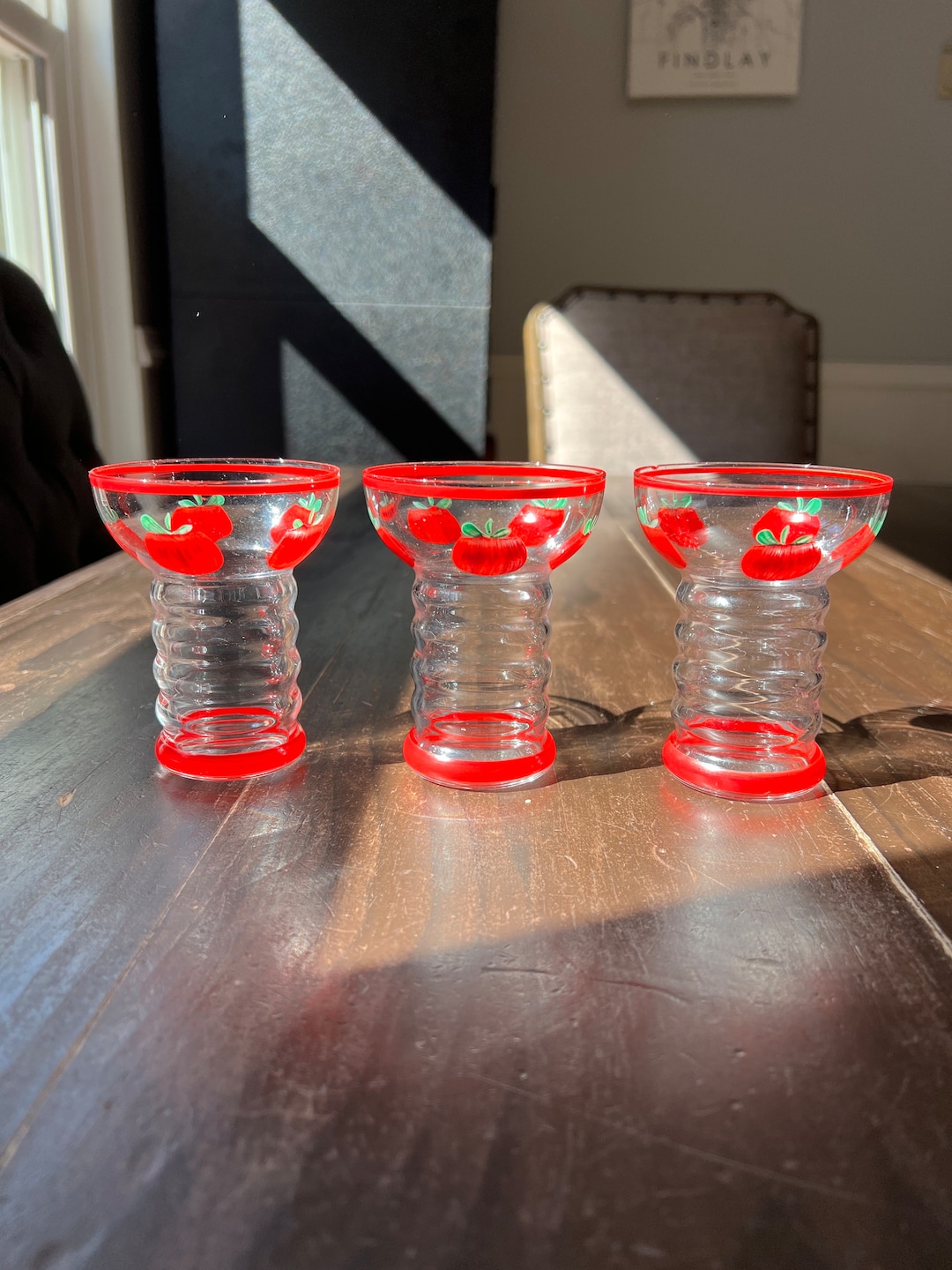Dunbar Aramis Bloody Mary Tomato Juice Glasses 1930s Vintage - Etsy