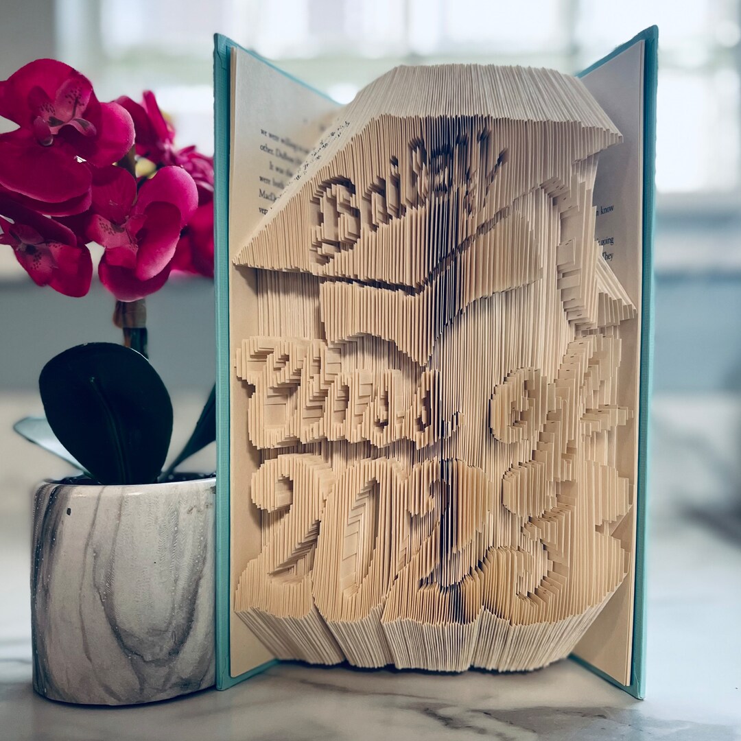 CUSTOM Graduation Folded Book Art - Etsy