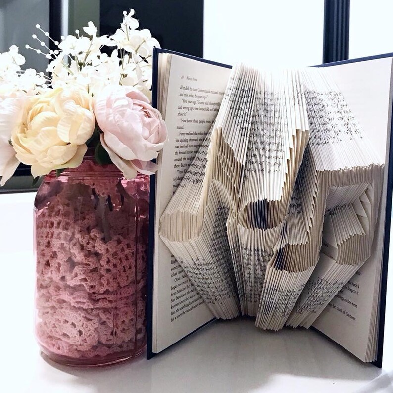 Music Notes Folded Book Art - Etsy UK