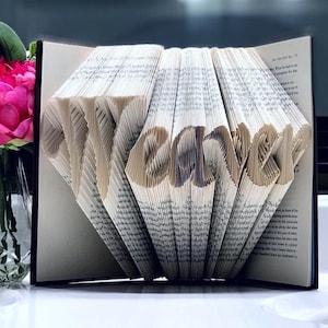Folded Book - Etsy