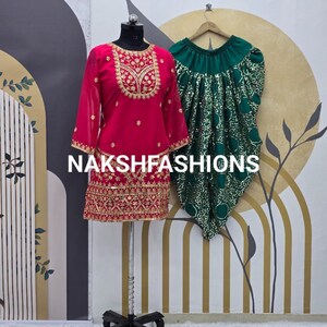 Georgette Punjabi Suit for Women and Girls, Embroidery Sequence Work ...