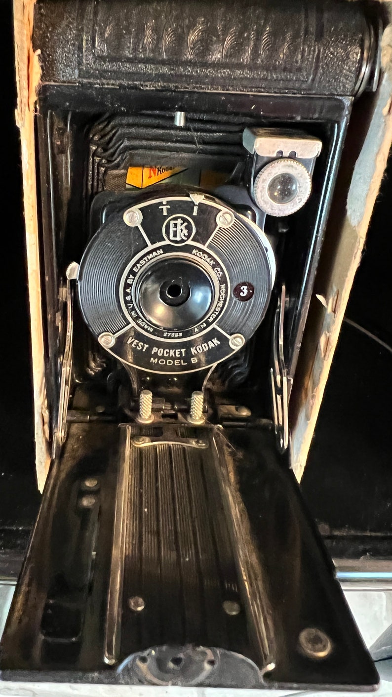 Vintage Vest Pocket Kodak Model B Camera - Etsy
