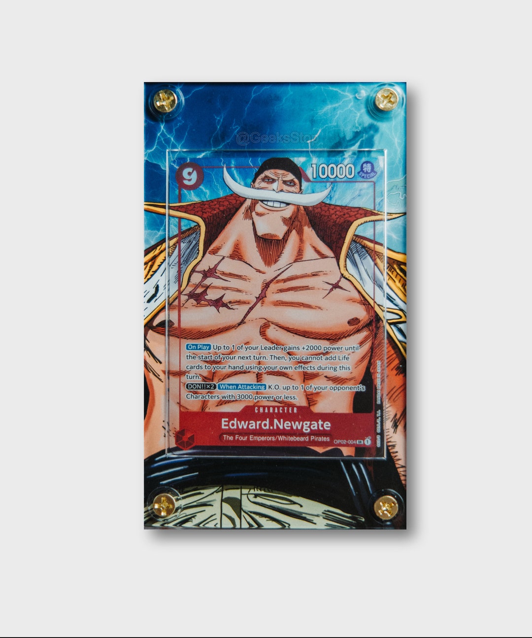 Edward Newgate 004 Alt Art Rare Parallel Custom Display Case - Etsy