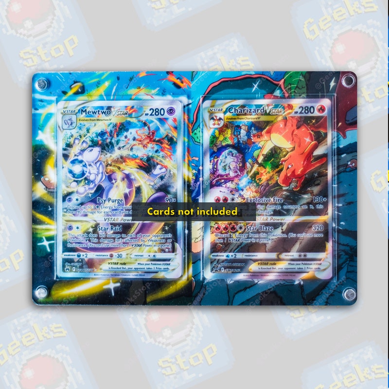 Charizard Vs Mewtwo Card - Etsy