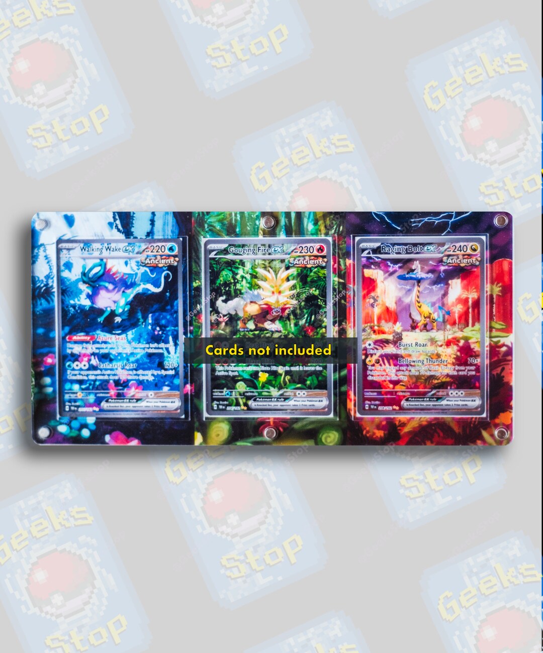 Walking Wake Gouging Fire Raging Bolt Ex | Extended Art Display Case ...